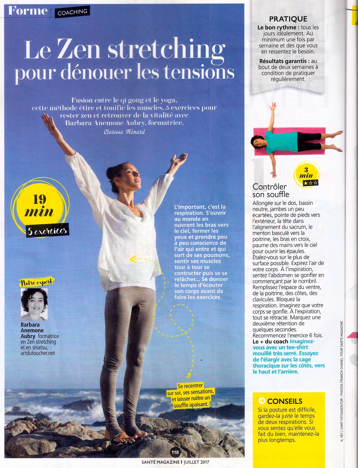 Le Zen Stretching pour dénouer les tensions | Clarisse Nénard